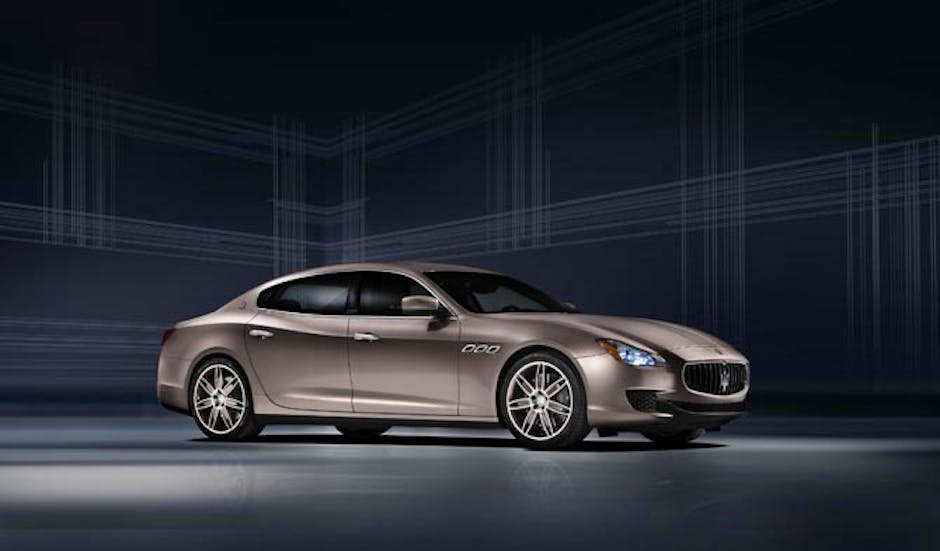 Maserati Quattroporte Ermenegildo Zegna shows beige is the new black ...