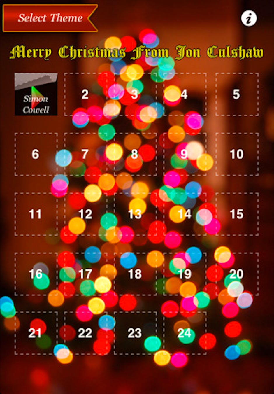 Jon Culshaw launches impressionist advent calendar for iPhone and iPad ...