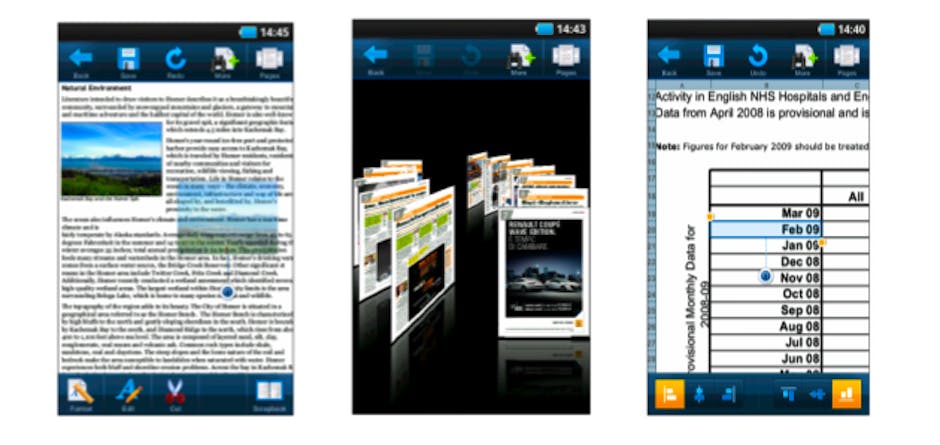 Picsel Smart Office makes document editing on your phone quite fun ...