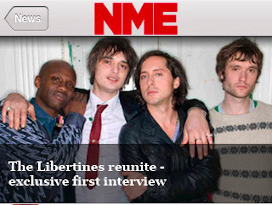 Music mag NME gets its own iPhone app | Recombu