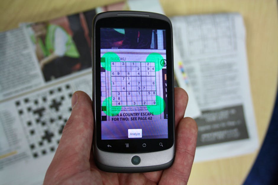 Solve Sudoku puzzles in seconds: Sudoku Camera for Android | Recombu