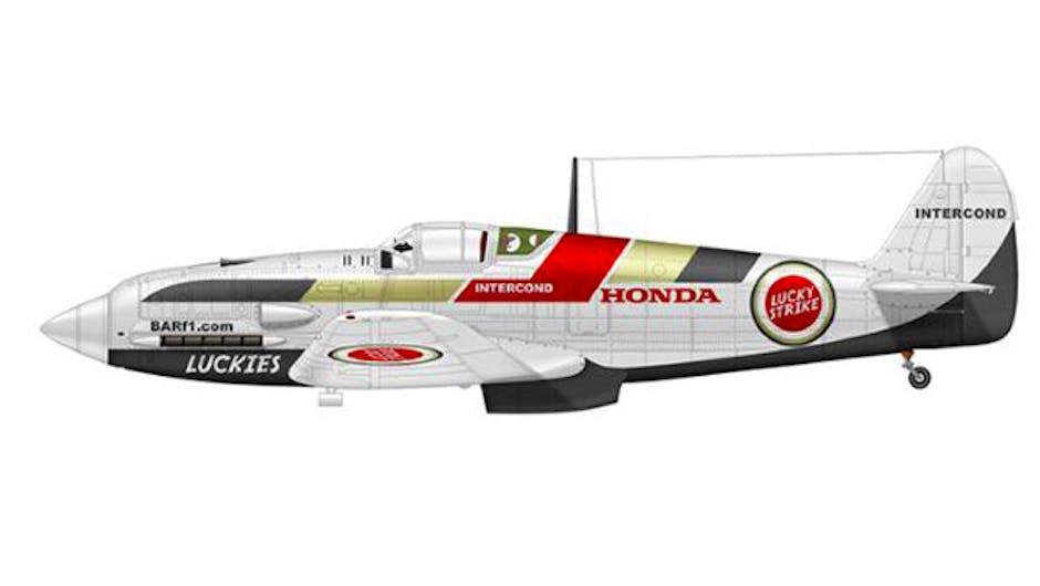 Fighter planes with F1 team paintjobs look the business | Recombu