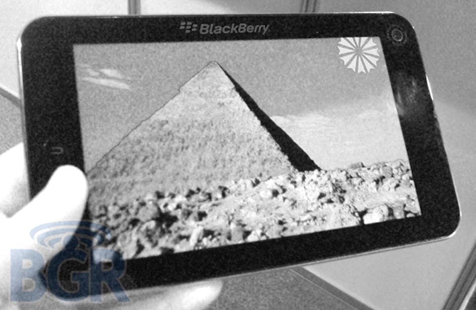 BlackBerry Tablet emerges | Recombu