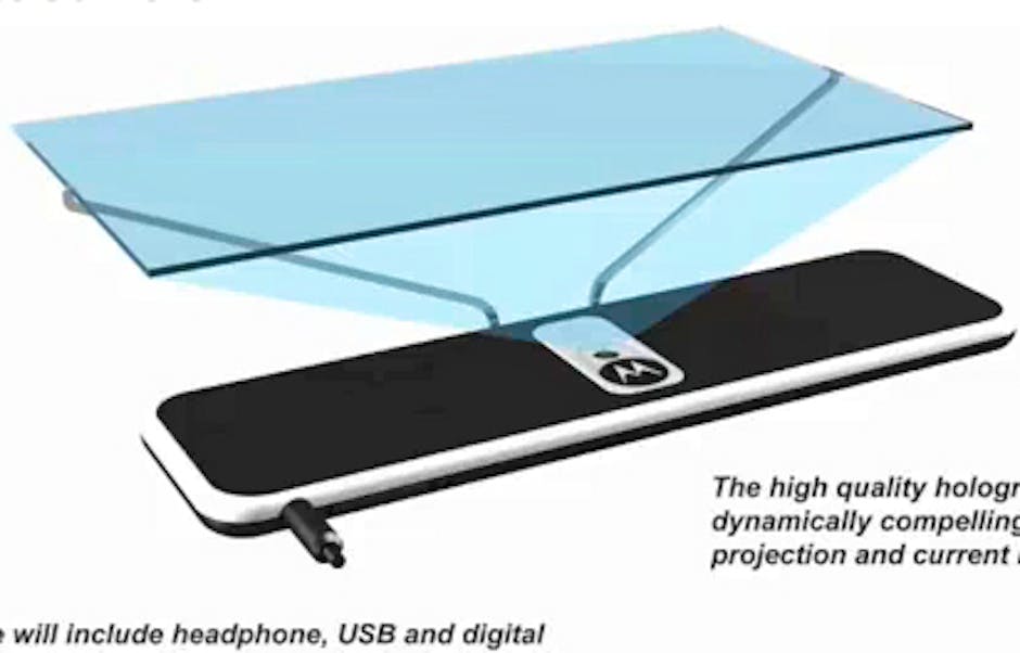 Moto Gamer: Motorola concept phone with "holographic" display | Recombu
