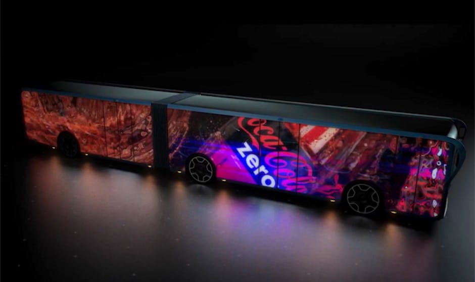 Meet the bus that's also a transparent LCD display | Recombu