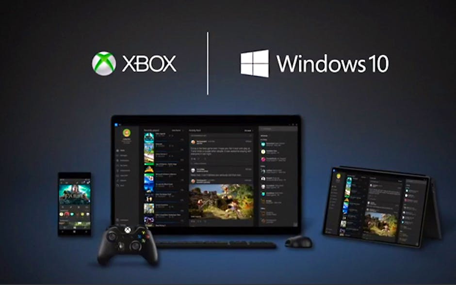New Xbox app on Windows 10 will allow Xbox/PC cross platform gaming
