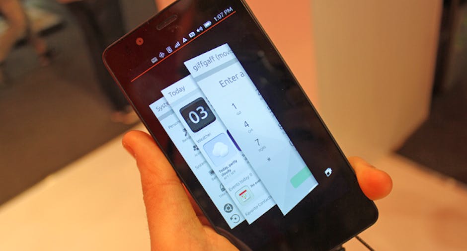 Ubuntu BQ Aquiris hands-on review at MWC 2015
