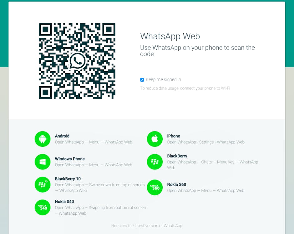 iOS users can finally enjoy WhatsApp’s web client experience