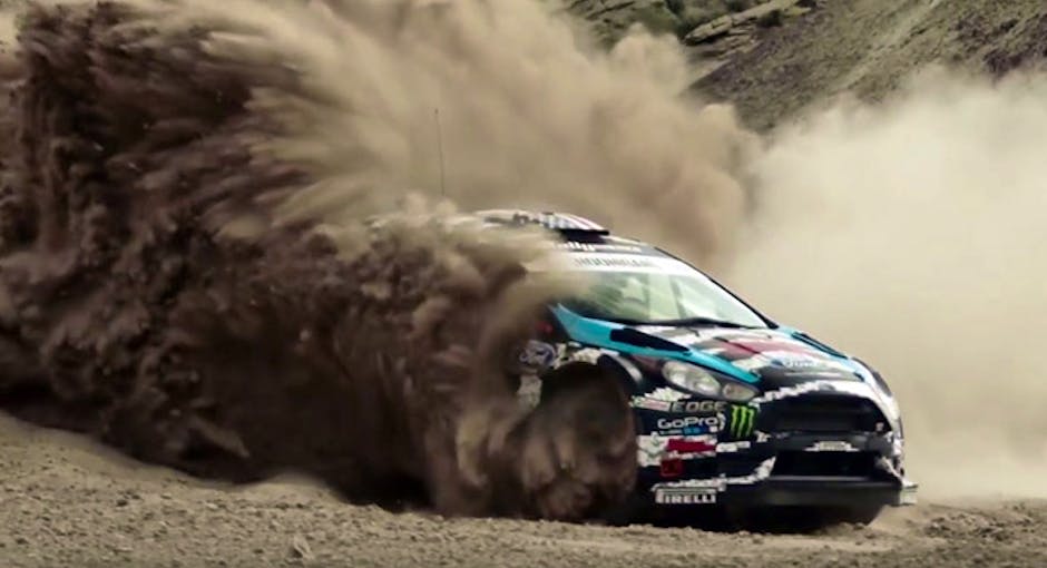 Watch Ken Block drift around a desert | Recombu