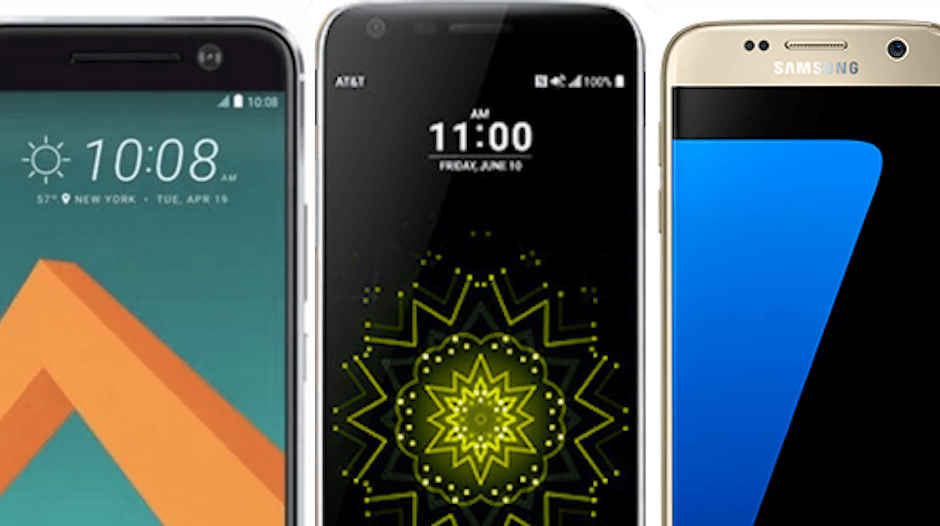 HTC 10 vs Samsung Galaxy S7 vs LG G5: Which is best for me? | Recombu
