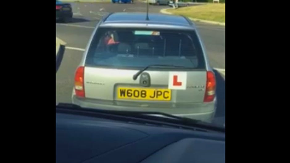 Two men laughing at learner driver goes viral