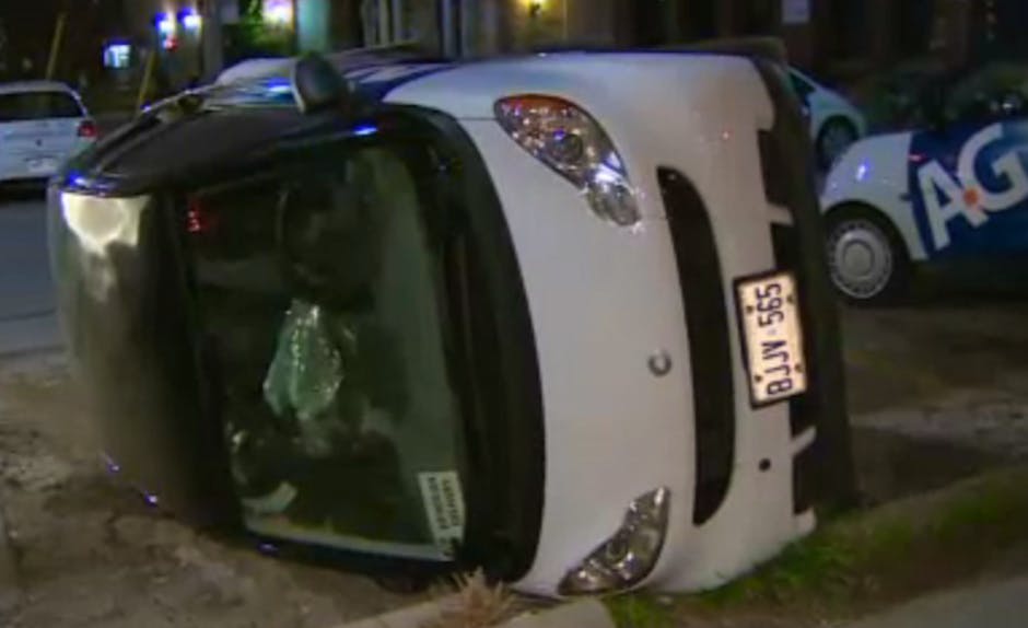 Smart car tipping is a ‘thing' | Recombu