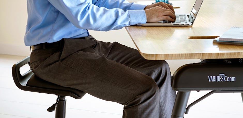 VariChair and VariDesk: The perfect way to get standing at work? | Recombu