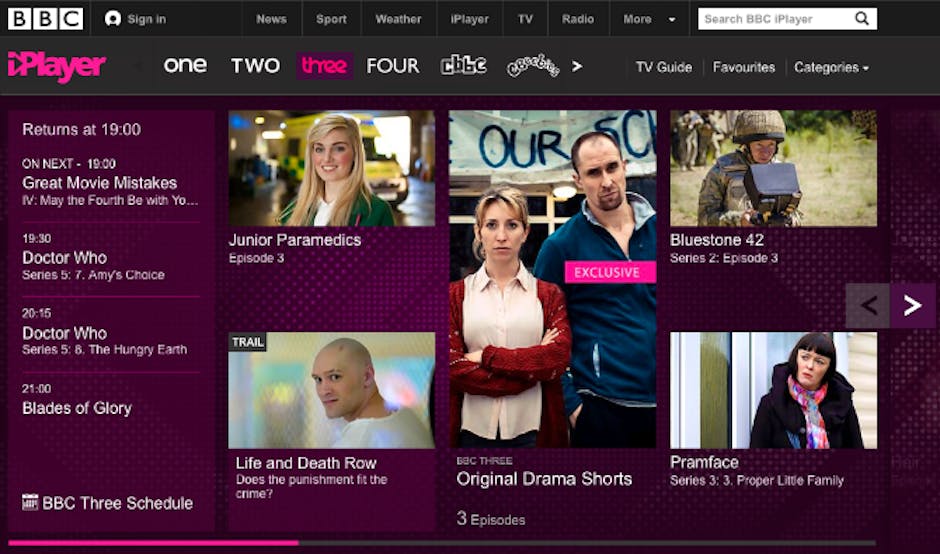 Over a million homes would lose BBC Three if it went iPlayer-only today ...