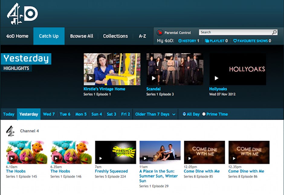 Channel 4 pulls full shows off YouTube | Recombu