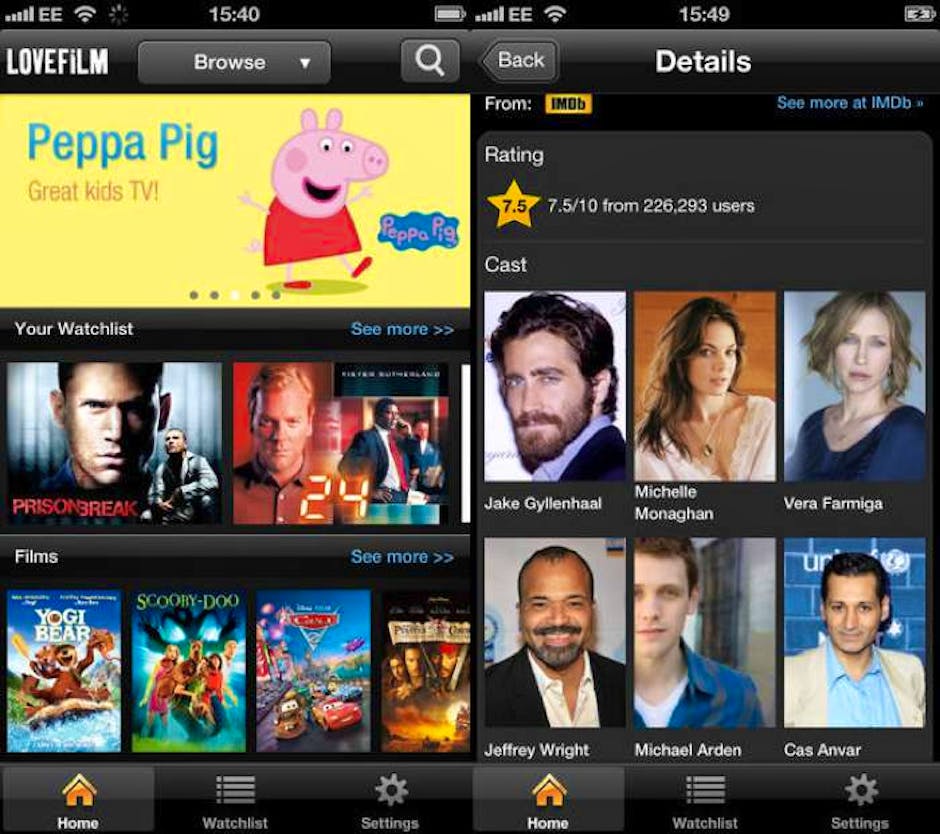 Lovefilm Instant arrives on iPhone and iPod Touch devices | Recombu