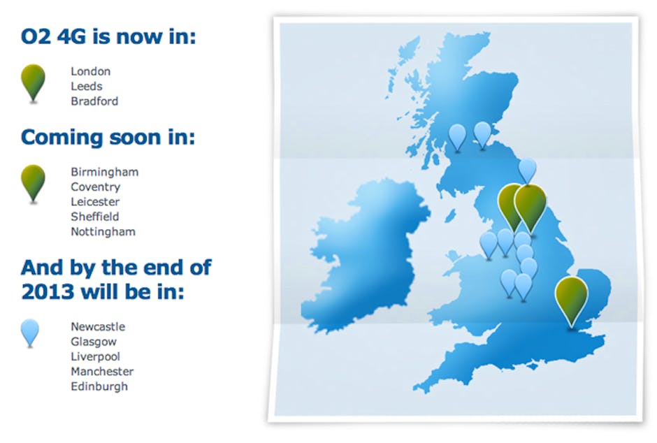 O2 and Vodafone switching on 4G in Birmingham, Nottingham and 3 more ...