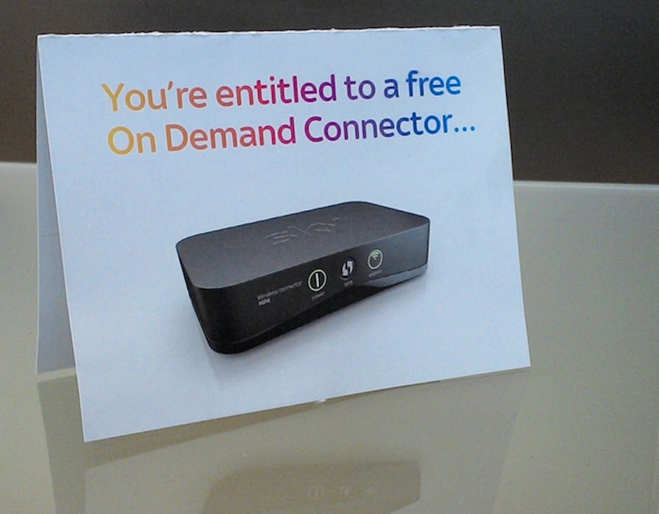 Free Sky Wireless Connector for On Demand virgins | Recombu