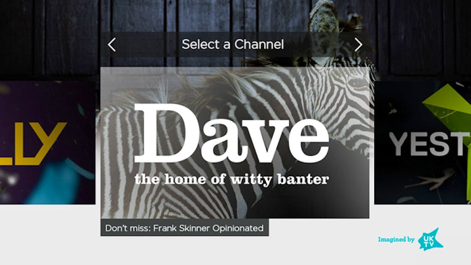 Dave on Demand and catch up lands on YouView | Recombu