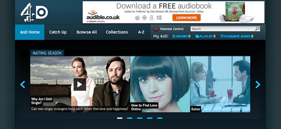 Channel 4 launches 4oD on Freesat’s FreeTime | Recombu