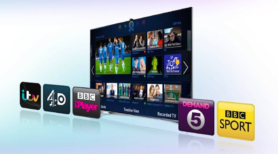 Samsung Smart TV catch-up boasts iPlayer, ITV Player, 4oD and Demand 5