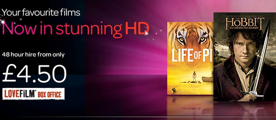 Lovefilm Box Office HD movies on demand come to TalkTalk TV | Recombu