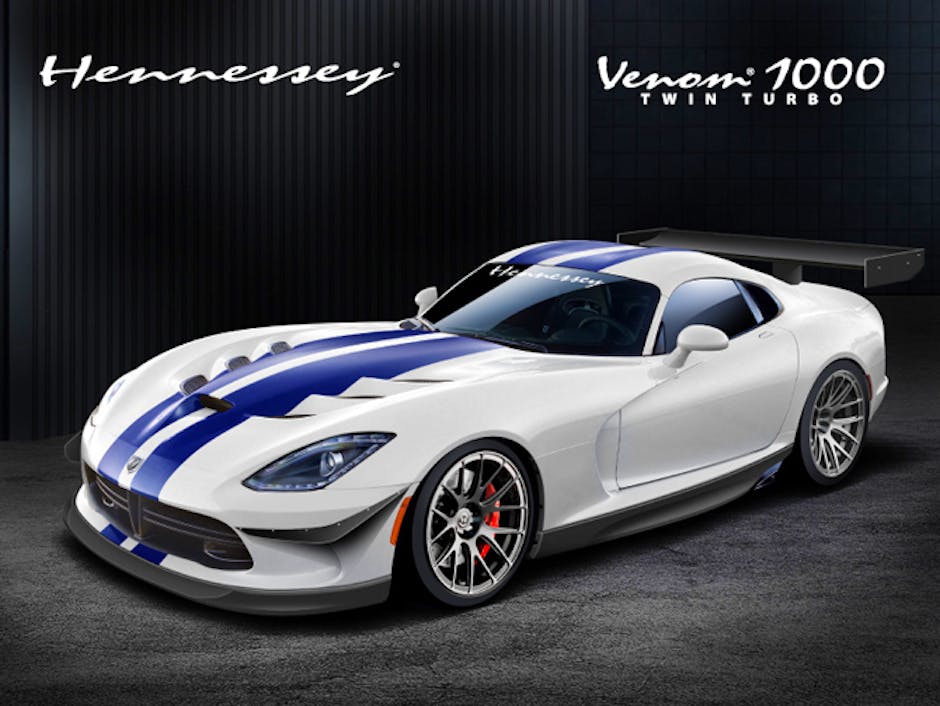 Hennessey Viper Venom 700R and 1000 Twin Turbo upgrade packs promise ...