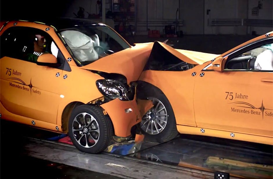 Watch a new Smart fortwo crash into a Mercedes-Benz S-Class | Recombu