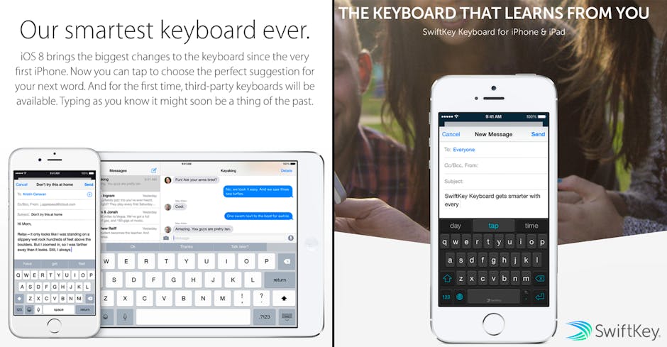 iOS 8 QuickType keyboard vs SwiftKey for iOS: Which is best? | Recombu