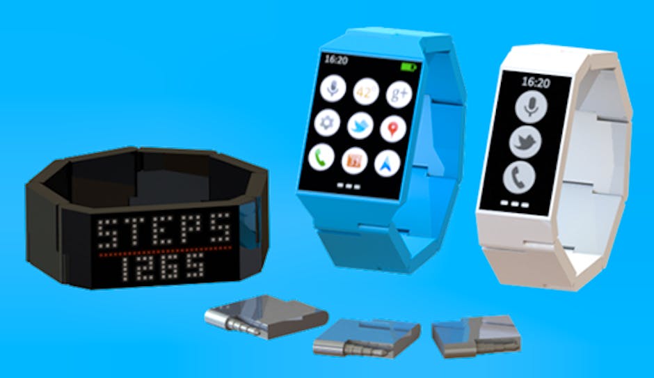 The modular smartwatch that can be upgraded and expanded | Recombu