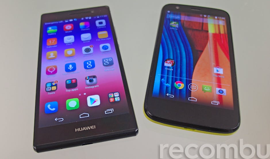 Motorola Moto G 4G vs Huawei Ascend P7: Which is best? | Recombu