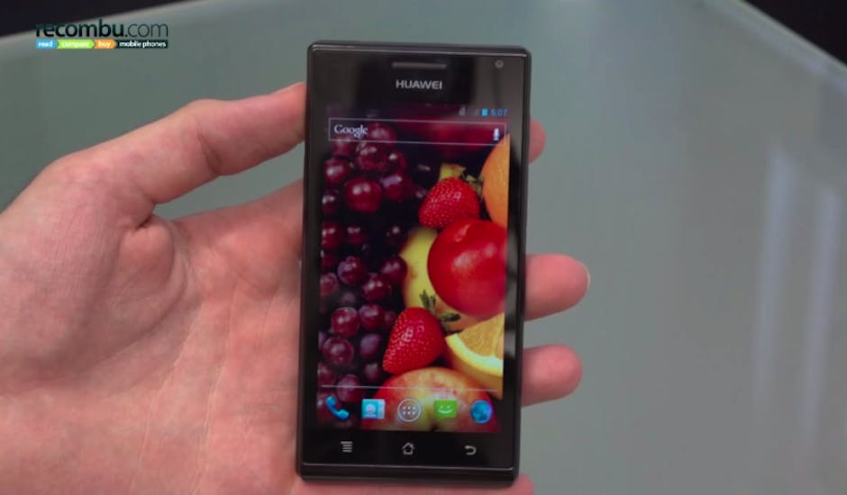 Huawei Ascend P1 unboxing video | Recombu