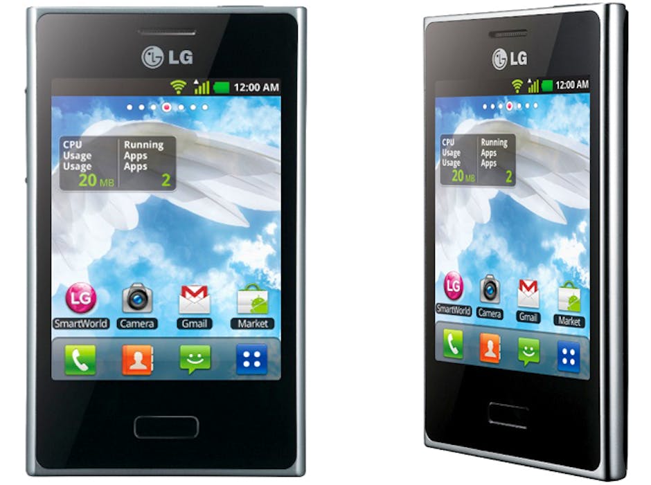 LG Optimus L3 E400 budget Android 2.3 Gingerbread phone appears in ...