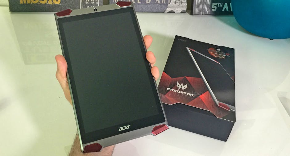 Acer Predator Tablet: Unboxing and first look review | Recombu